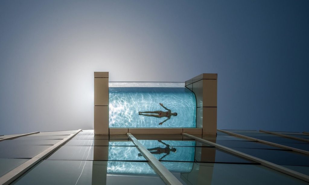 Glass swimming pool: 22+ best design ideas and who make them