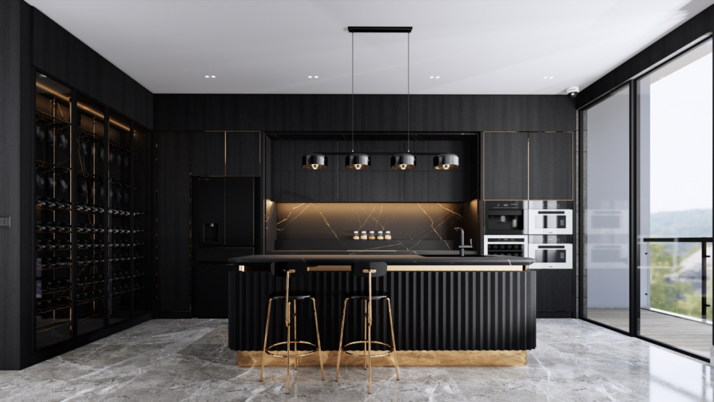 150+ Black Modern Kitchen Ideas 2023: Stunning design in Dark colors